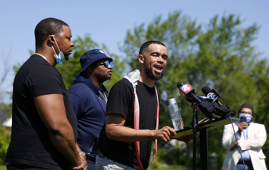 'Buffalo, you got problems,' says man tackled from behind by police