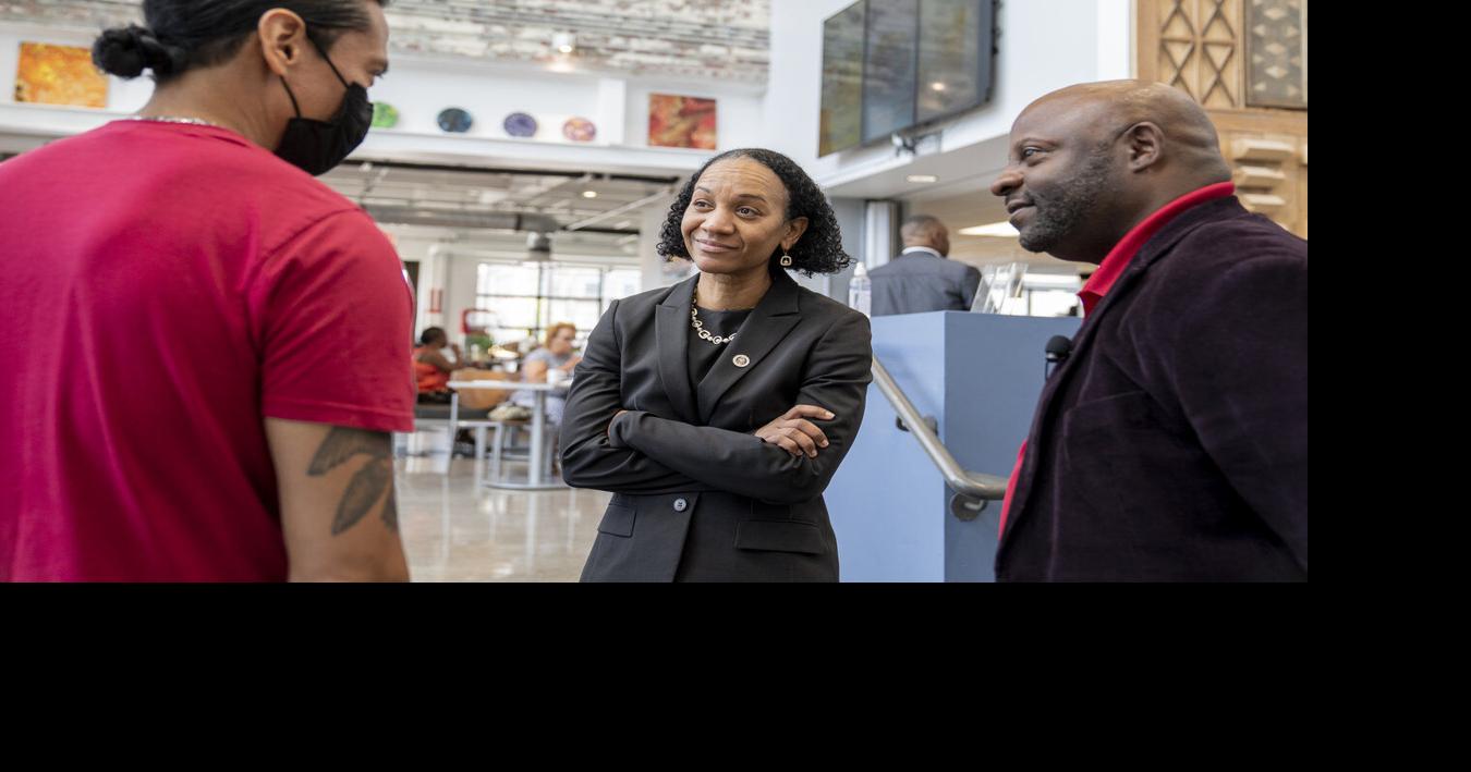 EEOC Chair Charlotte Burrows Visits Buffalo