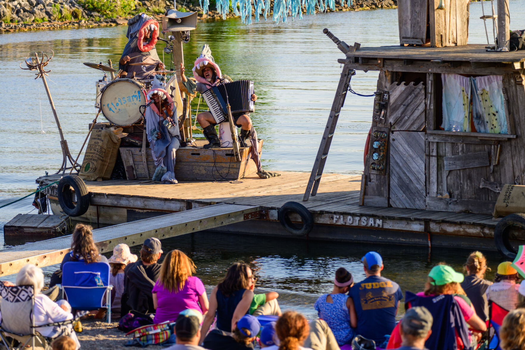 Photos: Flotsam River Circus at Wilkeson Pointe