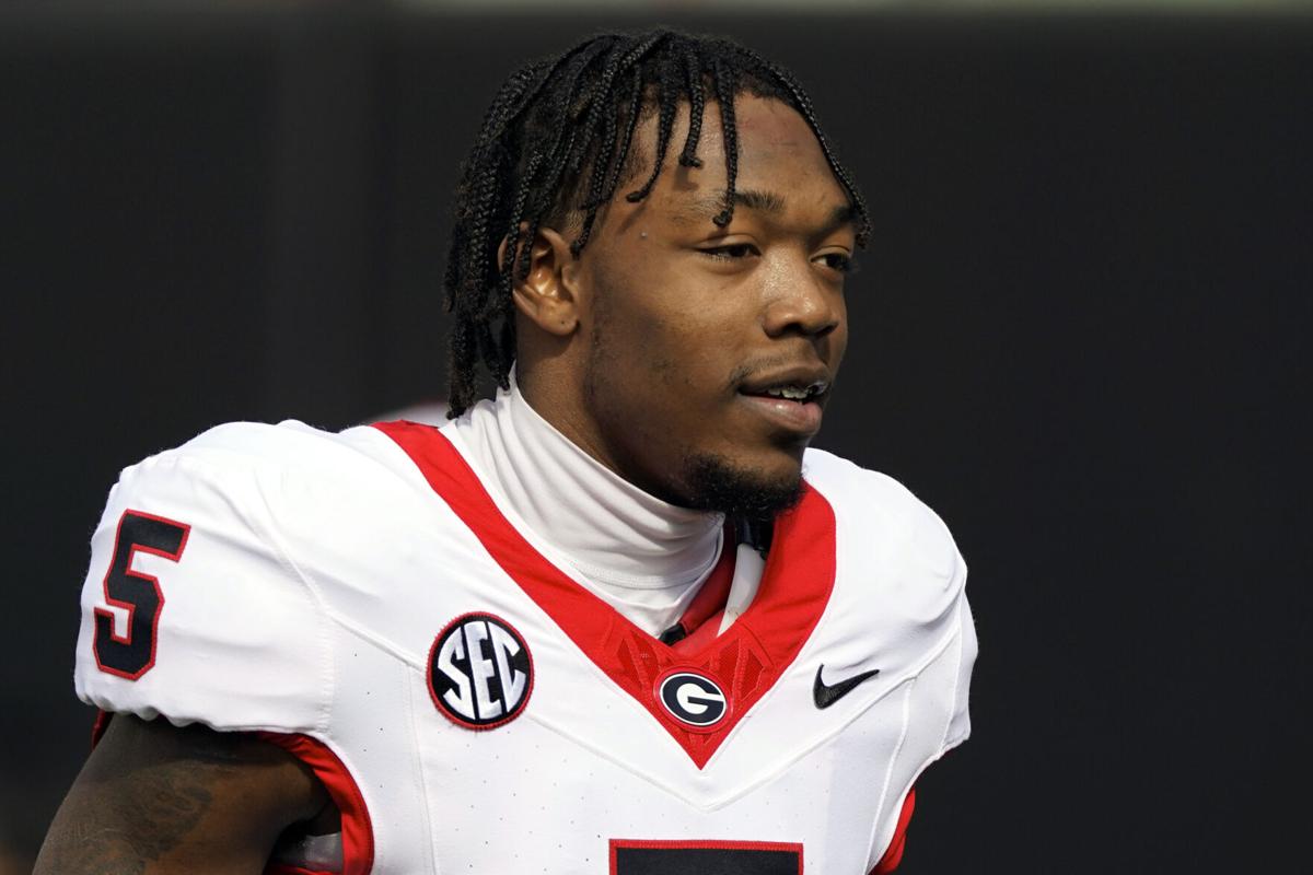 Georgia WR suspended after arrest