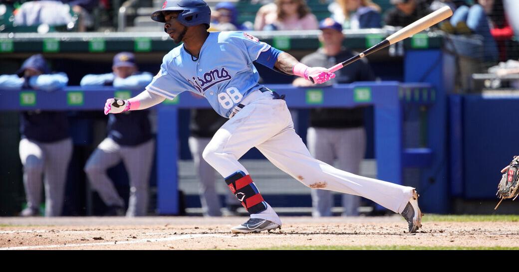 Samad Taylor's second homer gives Bisons wild victory over Saints