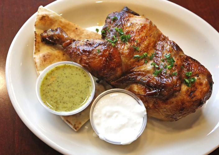 At Almaza Grill, Peruvian chicken and Lebanese food join forces