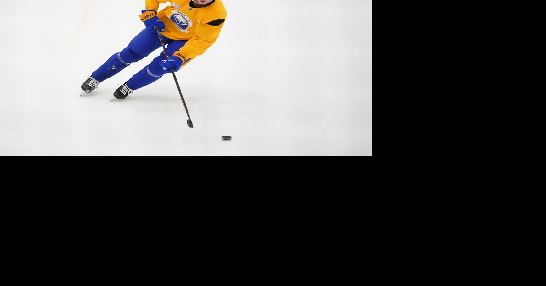 Manon Rheaume’s son, Dakoda, takes part in Sabres dev camp