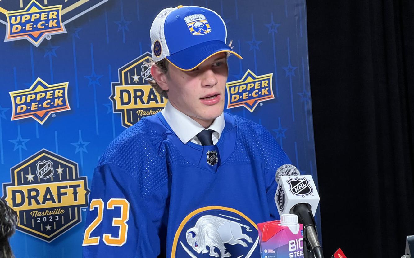 Maxim Strbak Sabres NHL draft pick