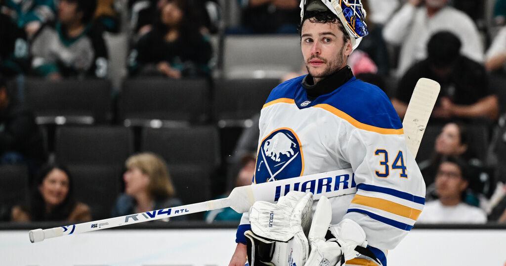 Buffalo Sabres goalie Alex Lyon on the cusp of NHL history