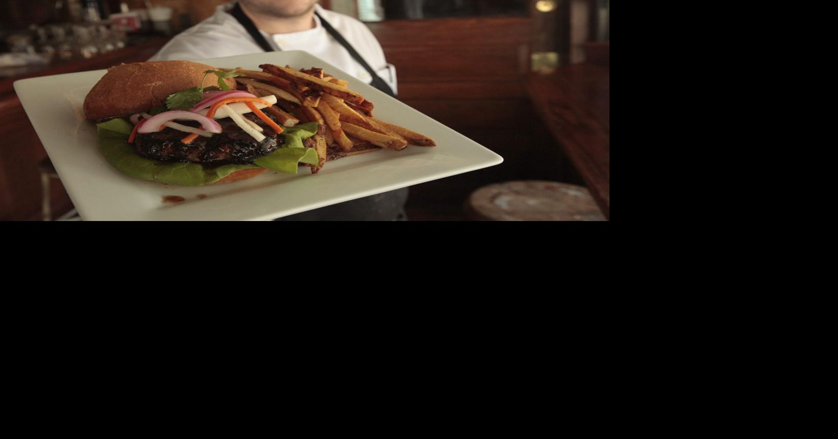 Check out Blue Monk’s banh mi duck burger