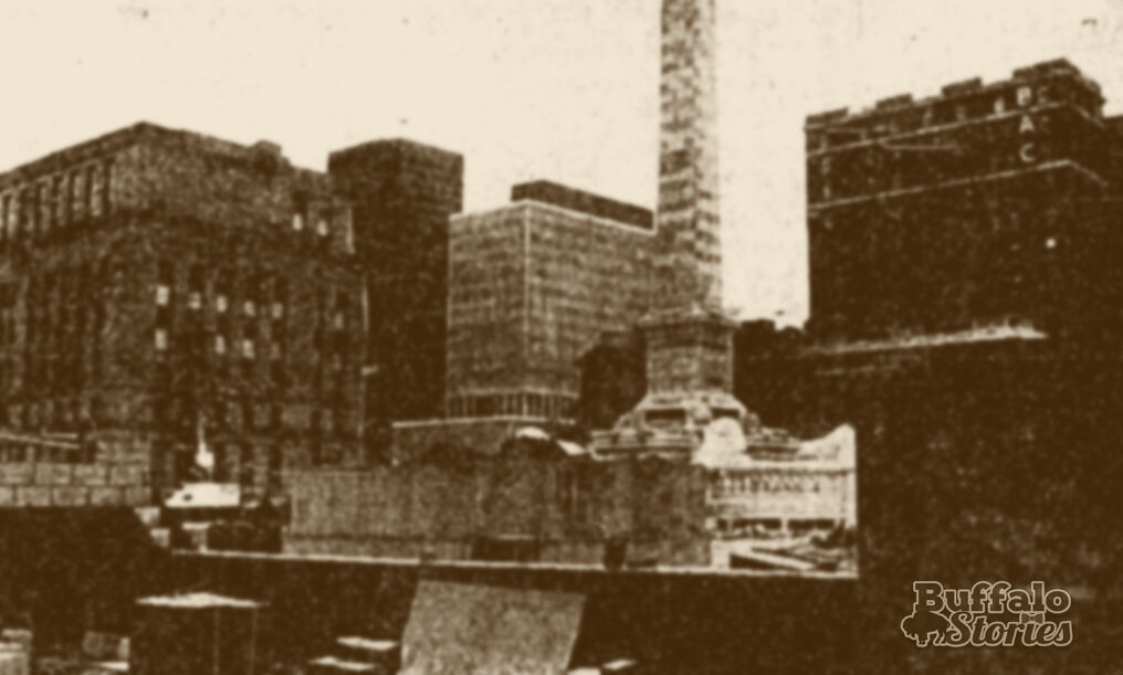 Torn-down Tuesday: Fort Makowski, Niagara Square, 1976