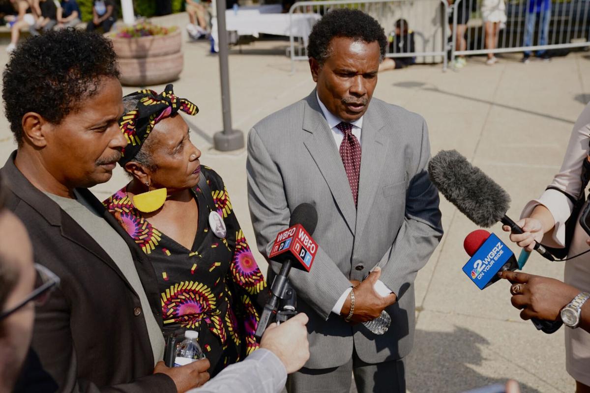 'She kept her word': Vice President Harris meets again with families of ...