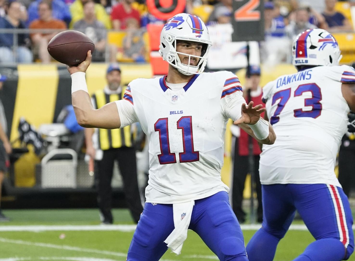 Mitch Trubisky emerges as Bills' backup QB after latest round of cuts