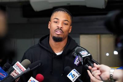 Bills' Greg Rousseau changes agents in advance of third season