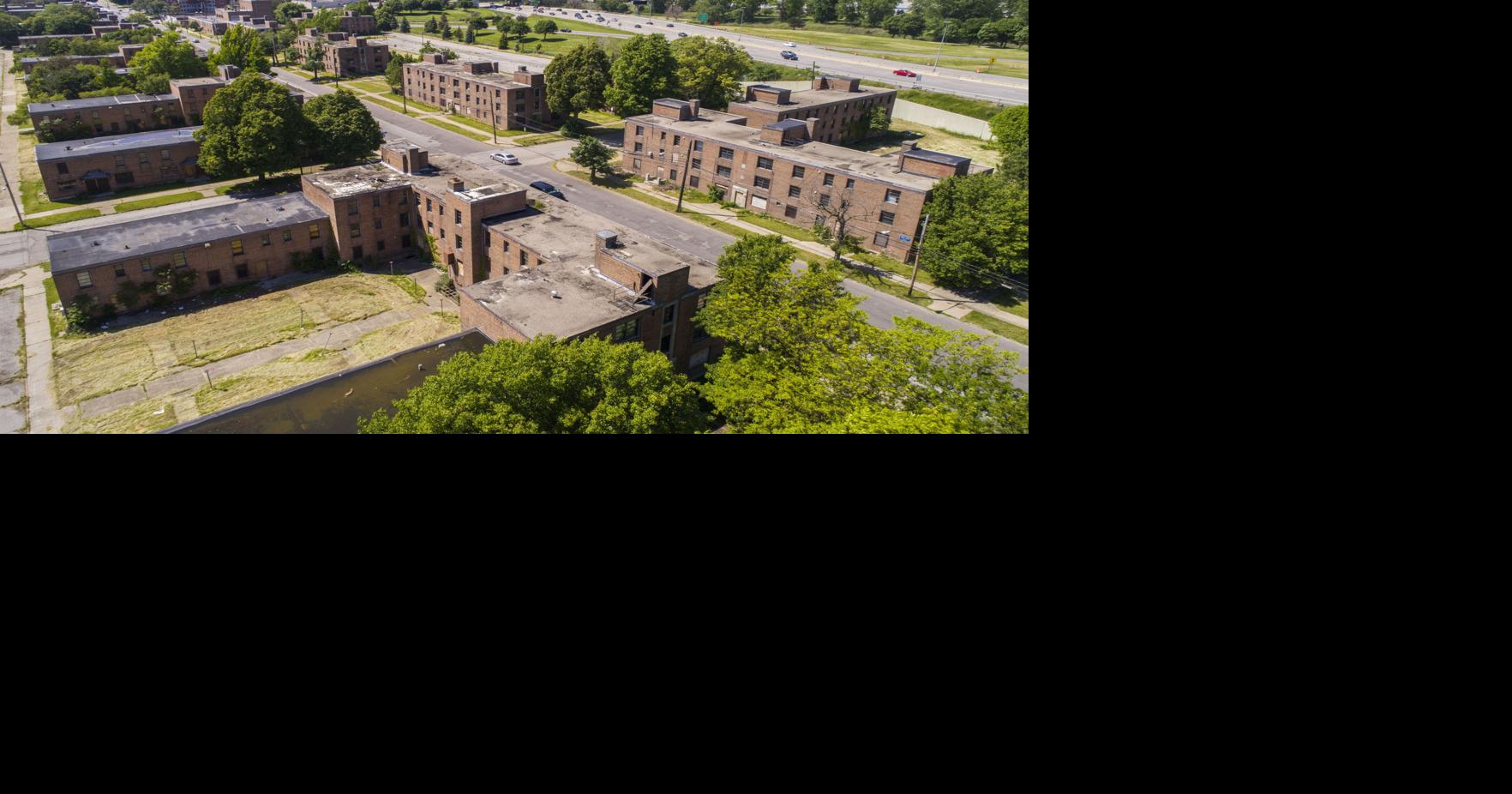 Fire causes damage at Commodore Perry housing complex