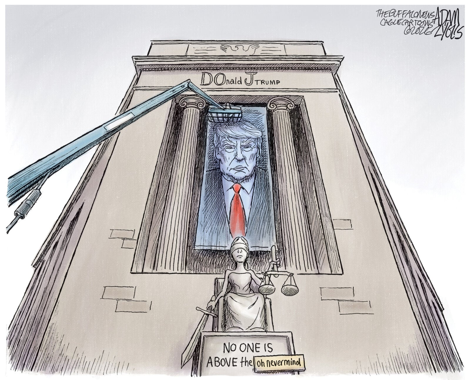 Adam Zyglis: Ever Upward