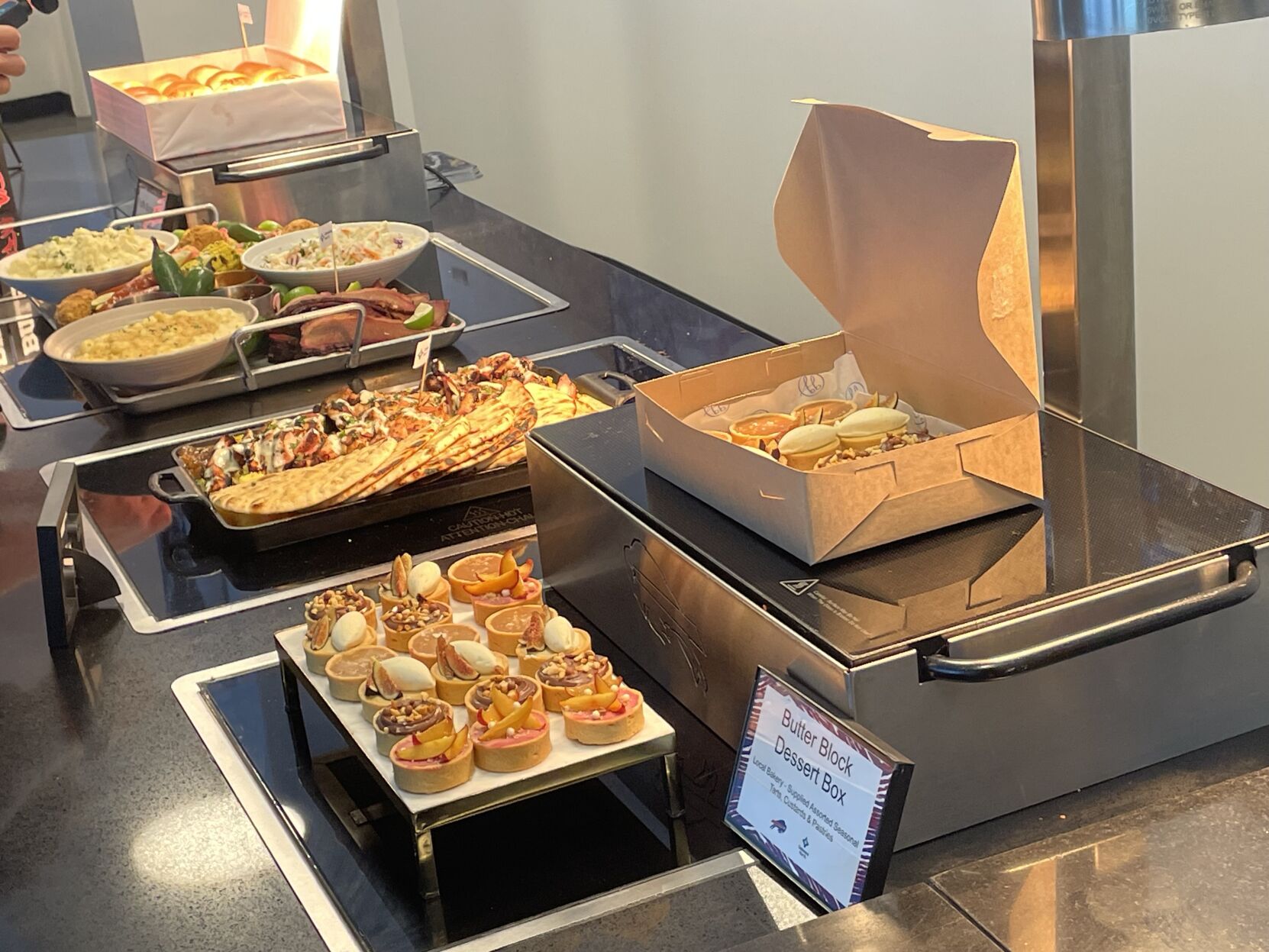 Wayfinding helps Bills fans find food, beverages at stadium