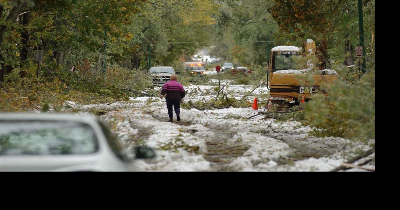 What are your memories of the surprise October storm of 2006?