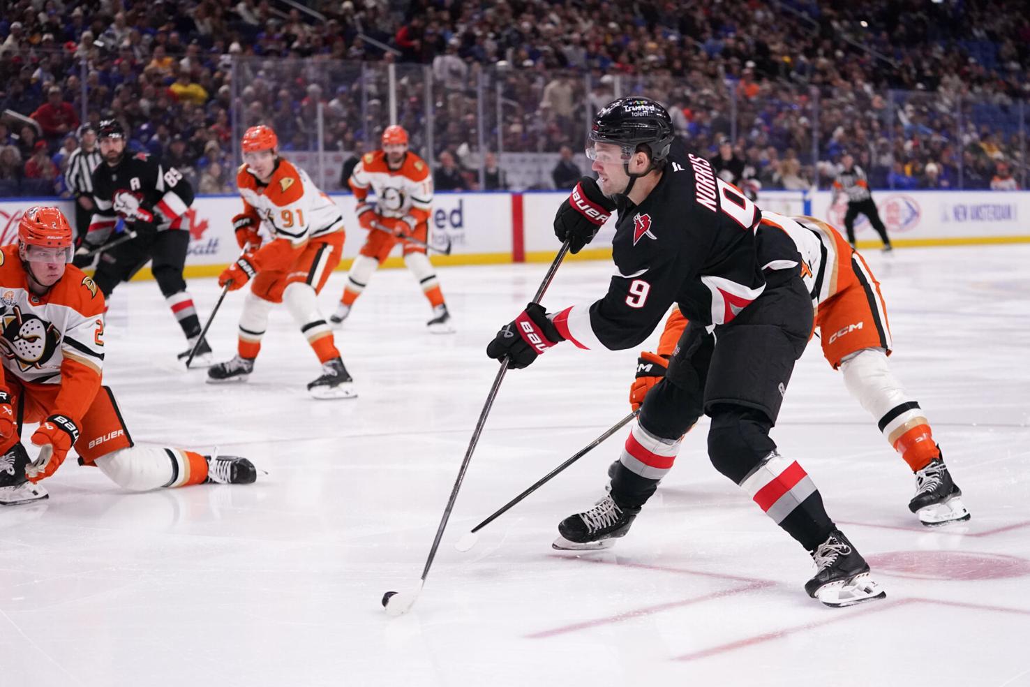 Buffalo Sabres defeat Anaheim Ducks, 5-3