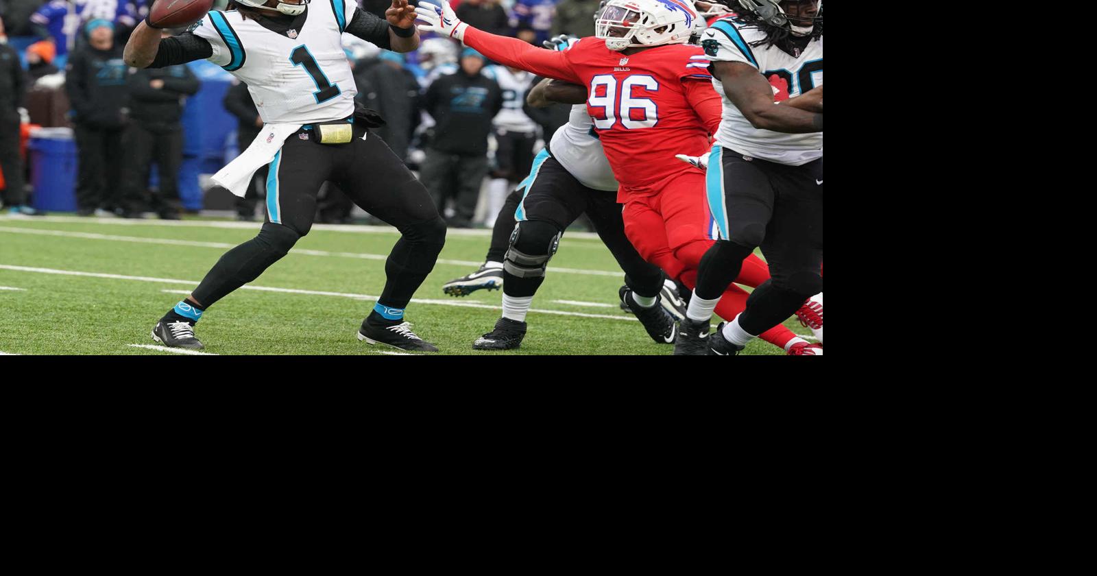 Boogie Basham outsnaps Greg Rousseau along Bills' defensive line in win ...