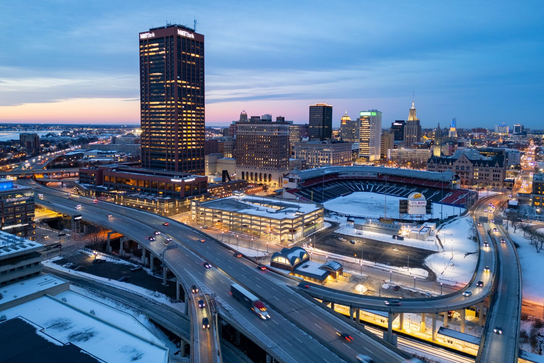 A timeline of Douglas Jemal's development work in Buffalo