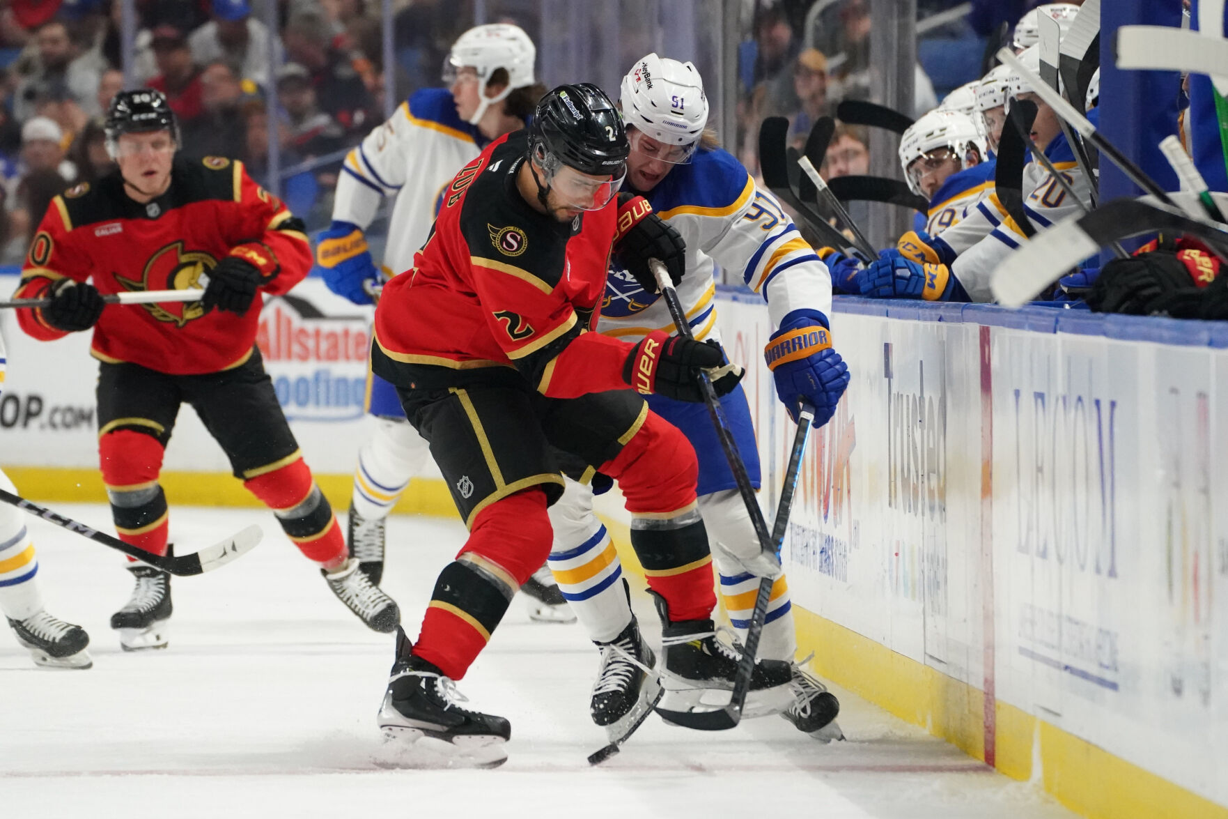 Buffalo Sabres earn first win of the season, 8-4, vs. Ottawa