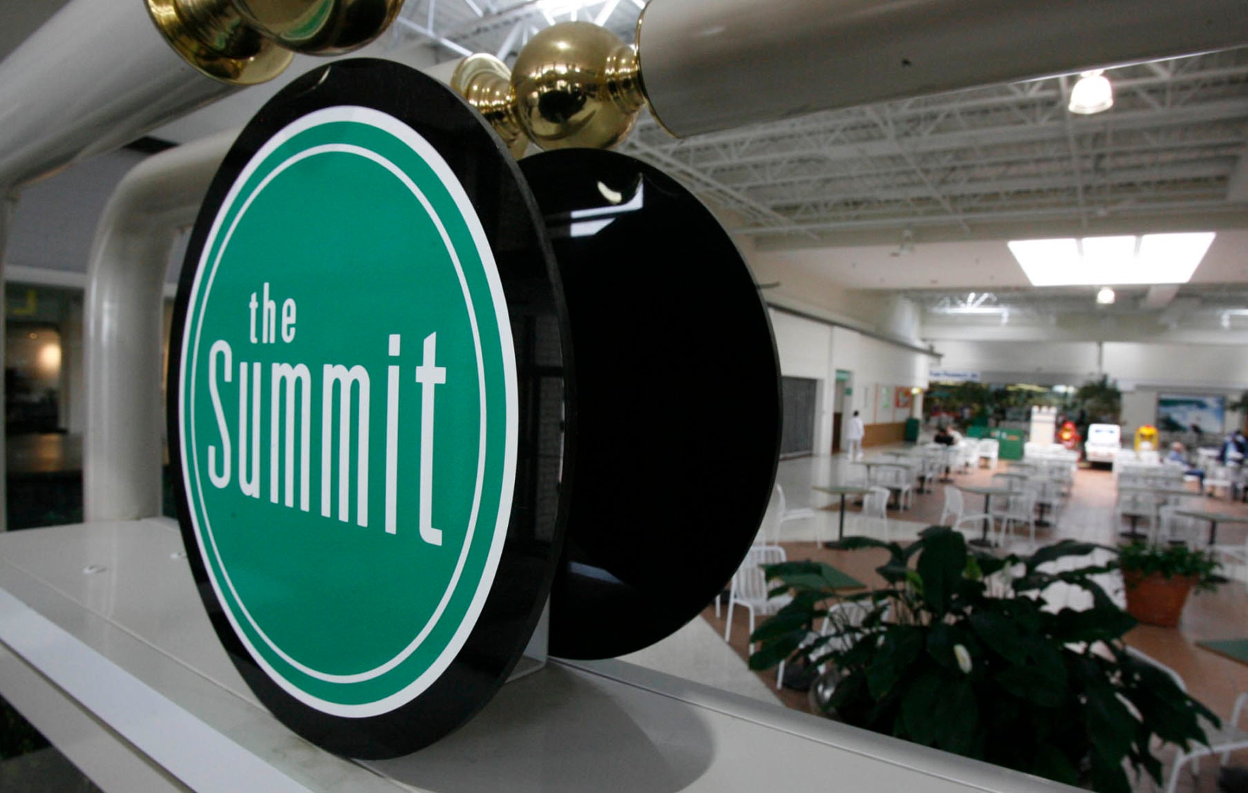 The former Summit Park Mall is facing foreclosure
