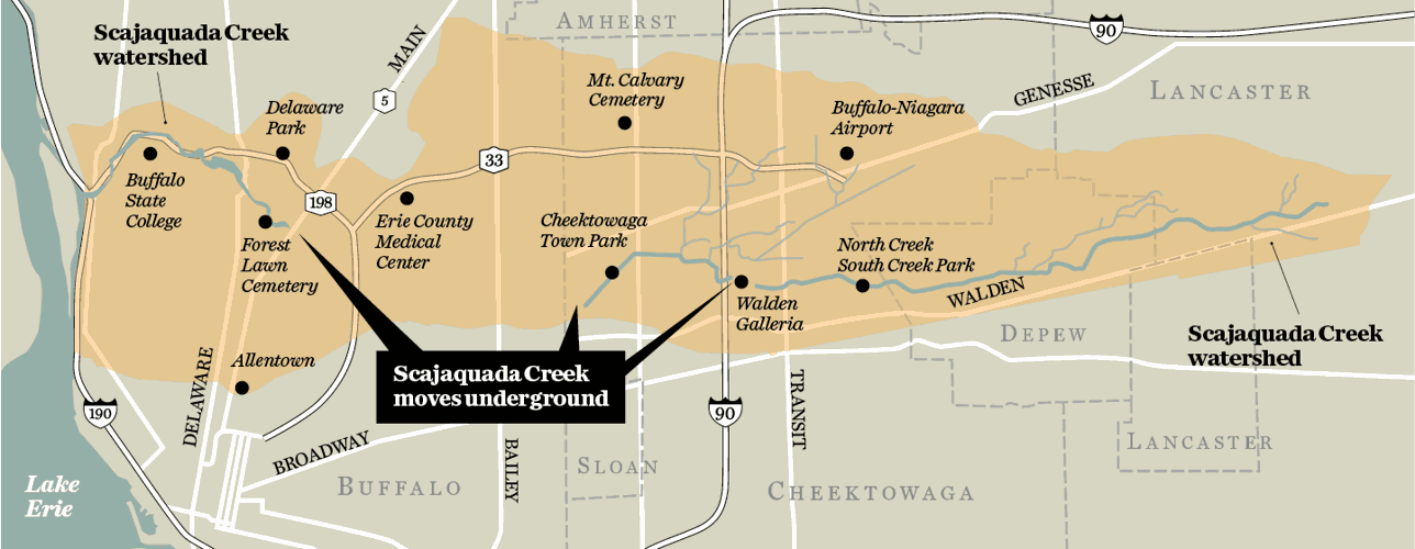 Scajaquada Creek included among state's most unhealthy watersheds