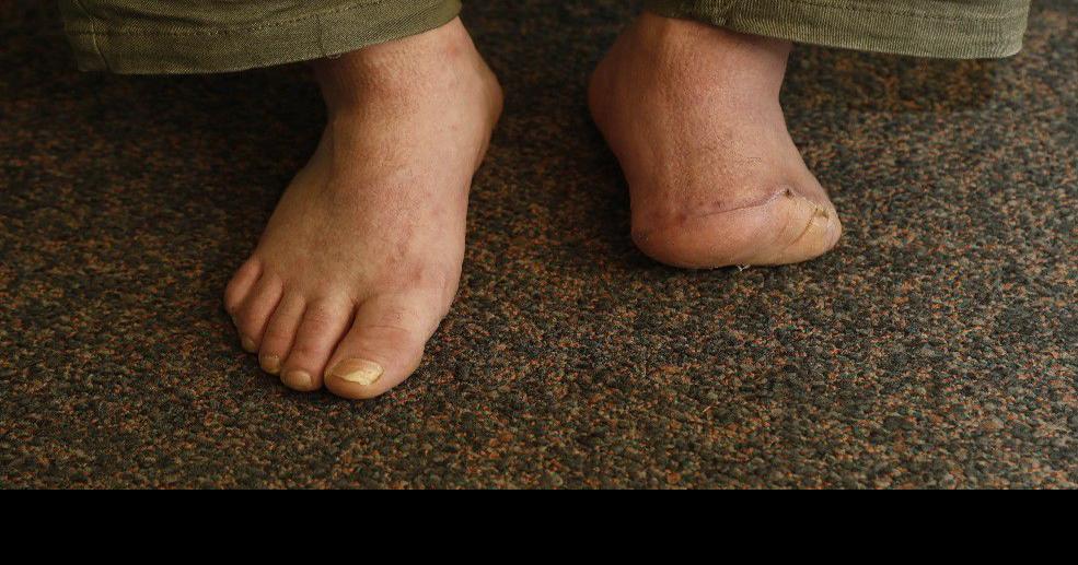 'I went into jail with two feet. I came out with a foot and a half.'