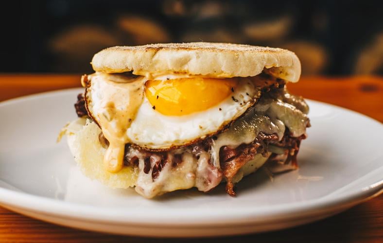 Dig In, Buffalo! Level up brunch with this crazy good breakfast sandwich