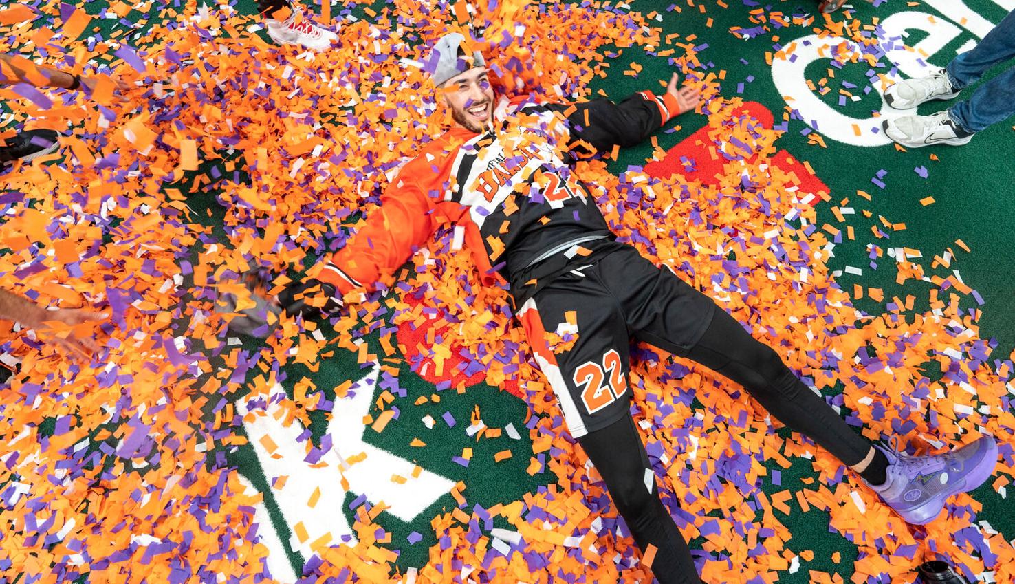 Scenes from Buffalo Bandits' championship celebration