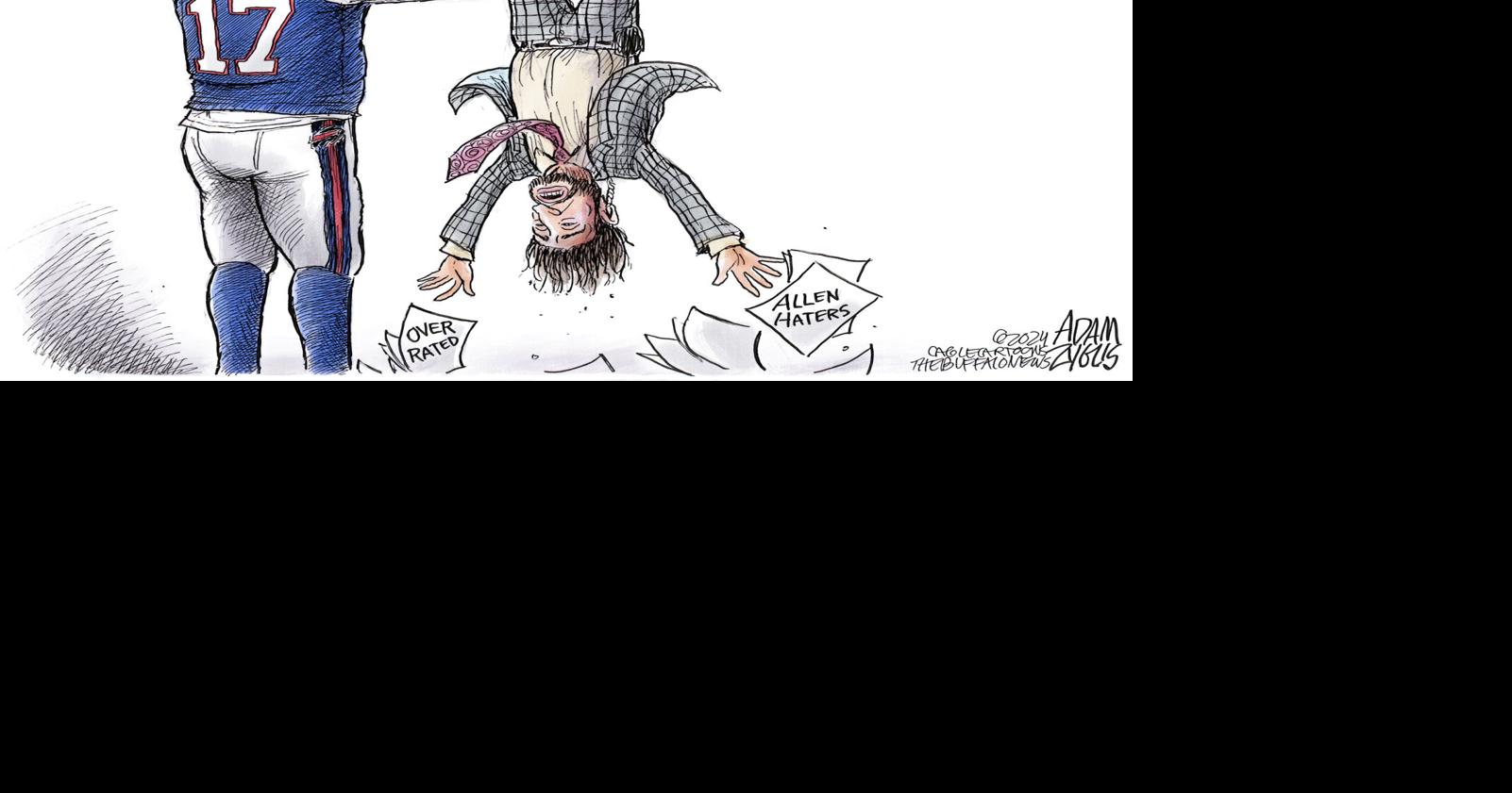 Adam Zyglis: 2024 Josh Allen