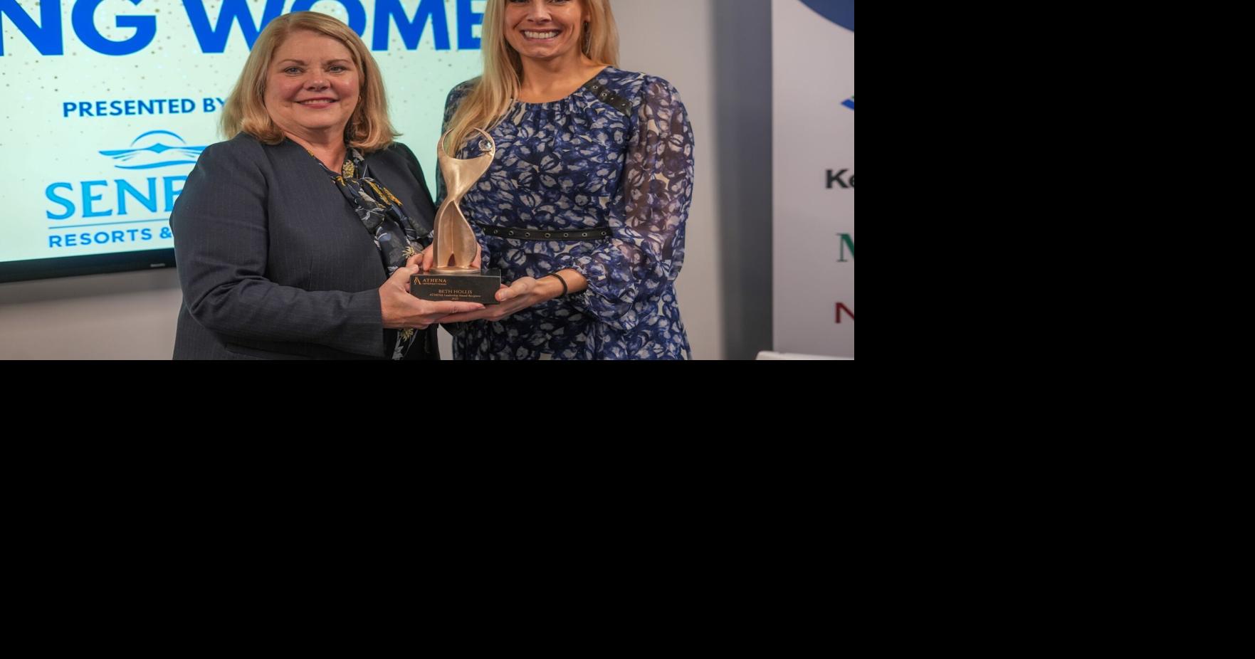West Herr's Beth Hollis named winner of Athena Award