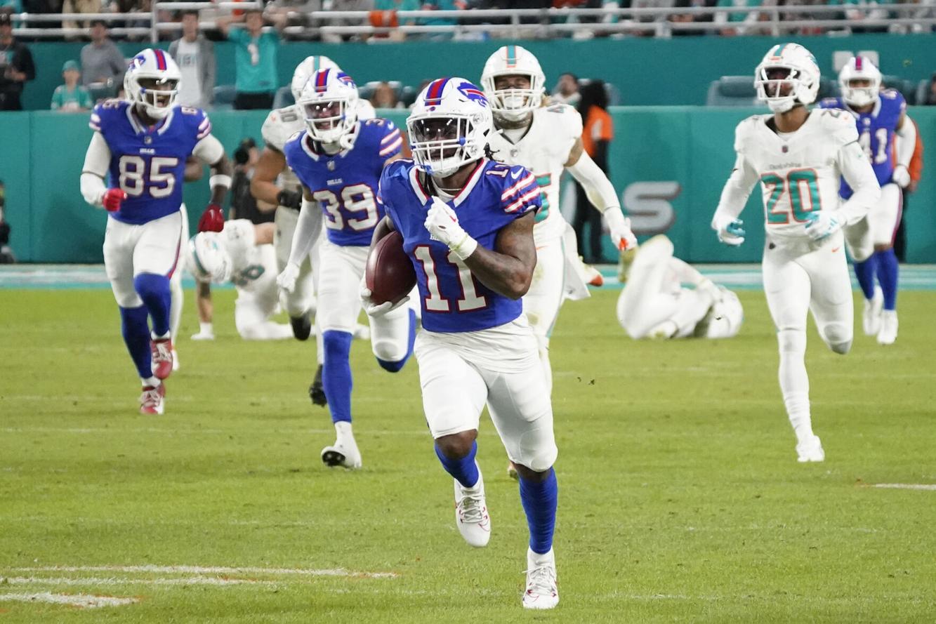 Photos: Bills beat Dolphins to claim AFC East title