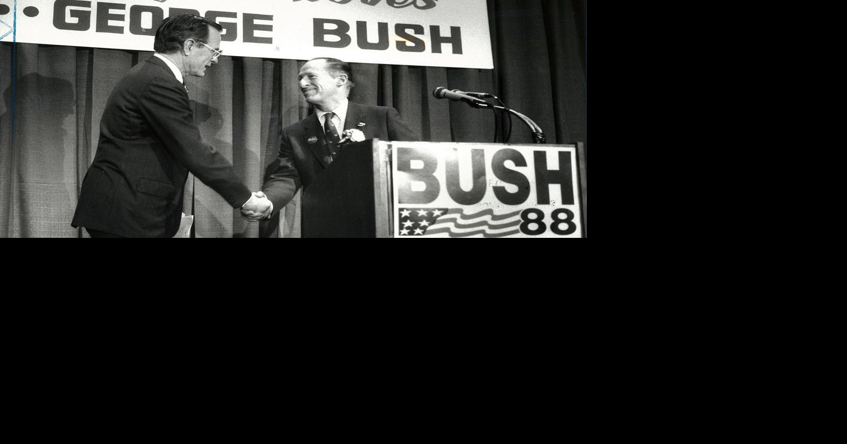 In frequent Buffalo visits, Bush charmed, disarmed and earned respect