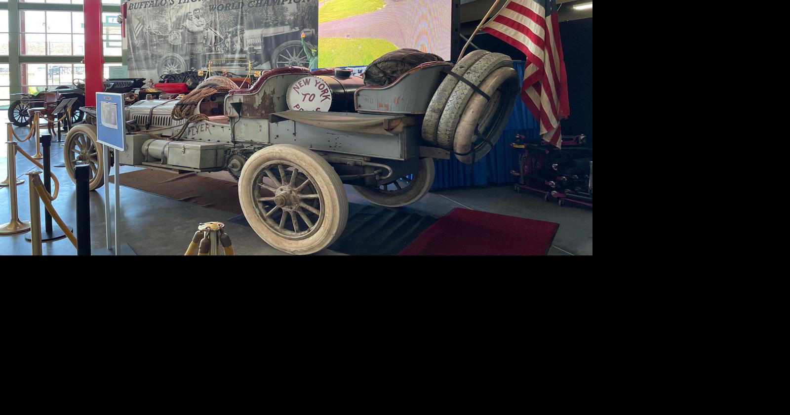 World-famous 1907 Thomas Flyer automobile returns to Buffalo