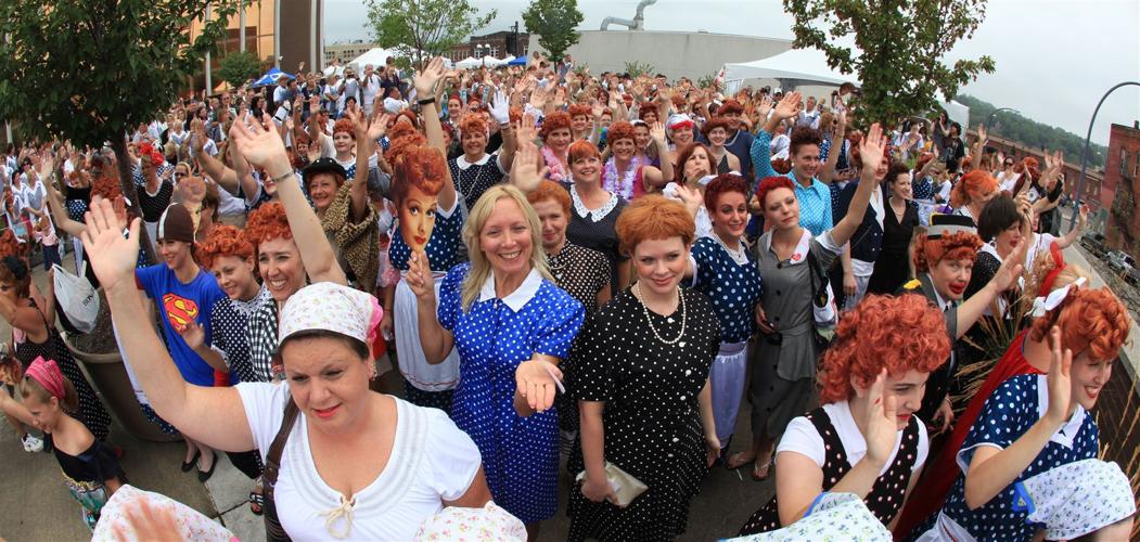 Lucy through the years: Grape stomping, Lucy lookalikes