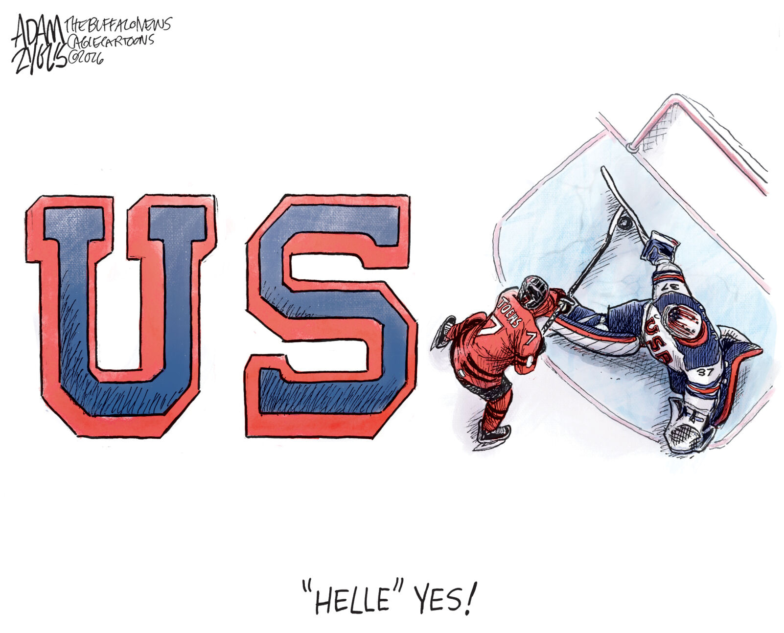Adam Zyglis: Ever Upward