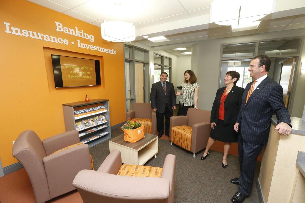 Evans Bank rebuilds fire-ravaged branch with new format