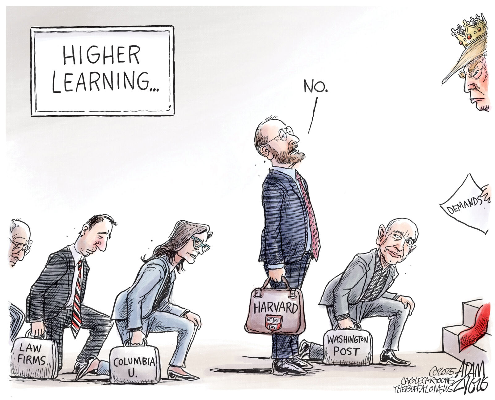 Adam Zyglis: Puppets