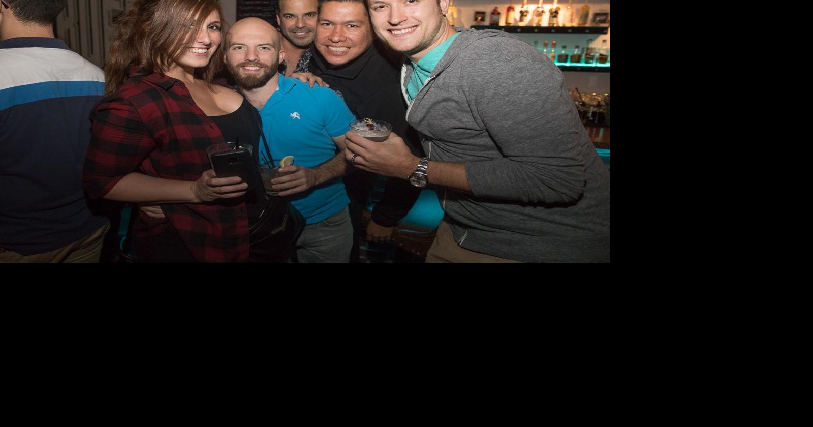 Smiles at Lockhouse Distillery anniversary party, spirit release