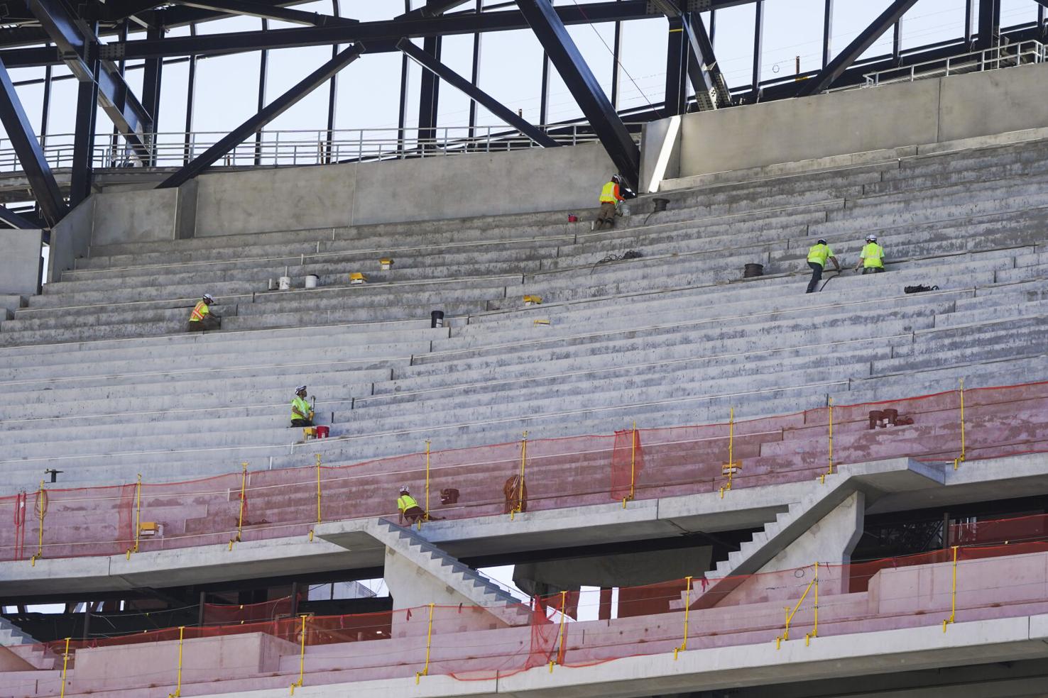 Photos: Take a field-level look at new Bills stadium construction