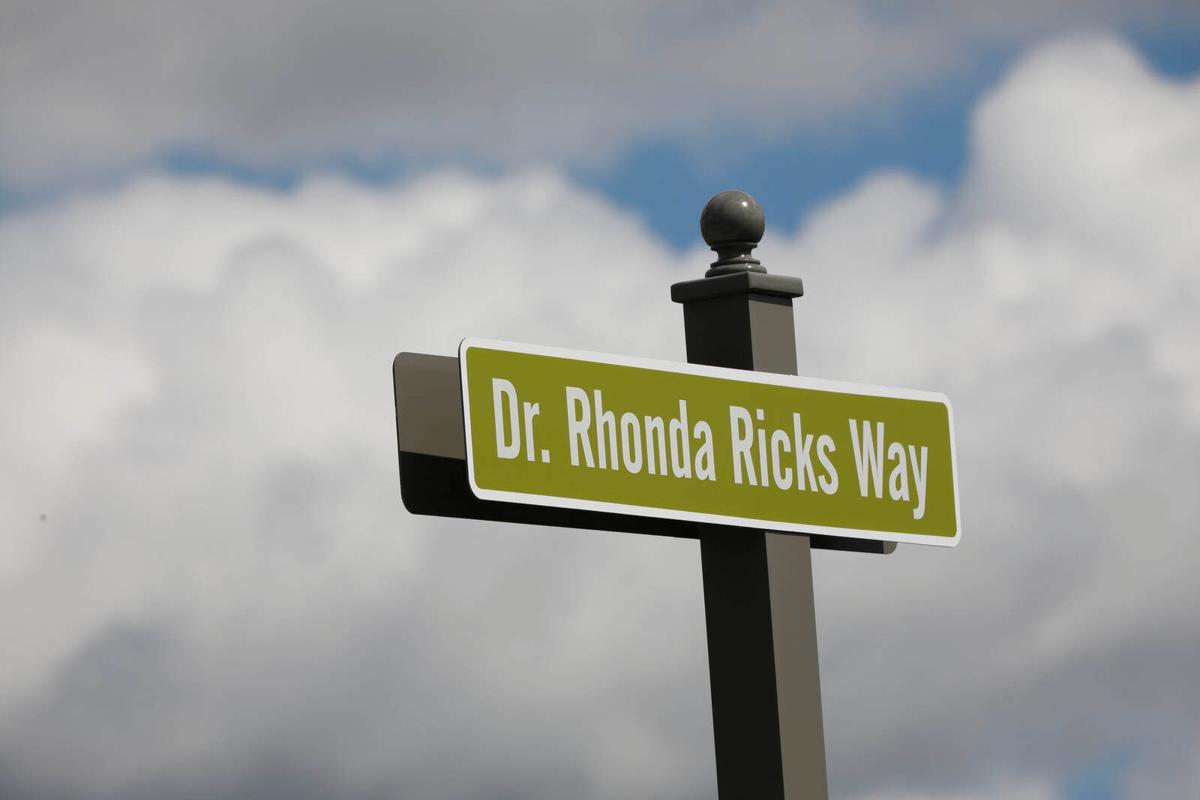 Mural, street sign honor legacy of East Side civic leader Rhonda Ricks