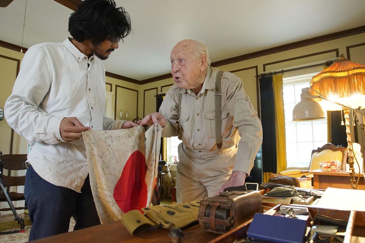 98-year-old North Tonawanda World War II veteran treated to first Bills ...