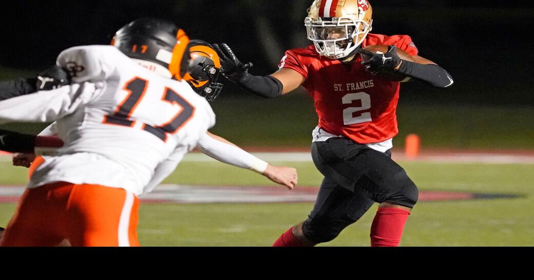 St. Francis beats Cathedral Prep 28-26; Ricardo Kidd leads team