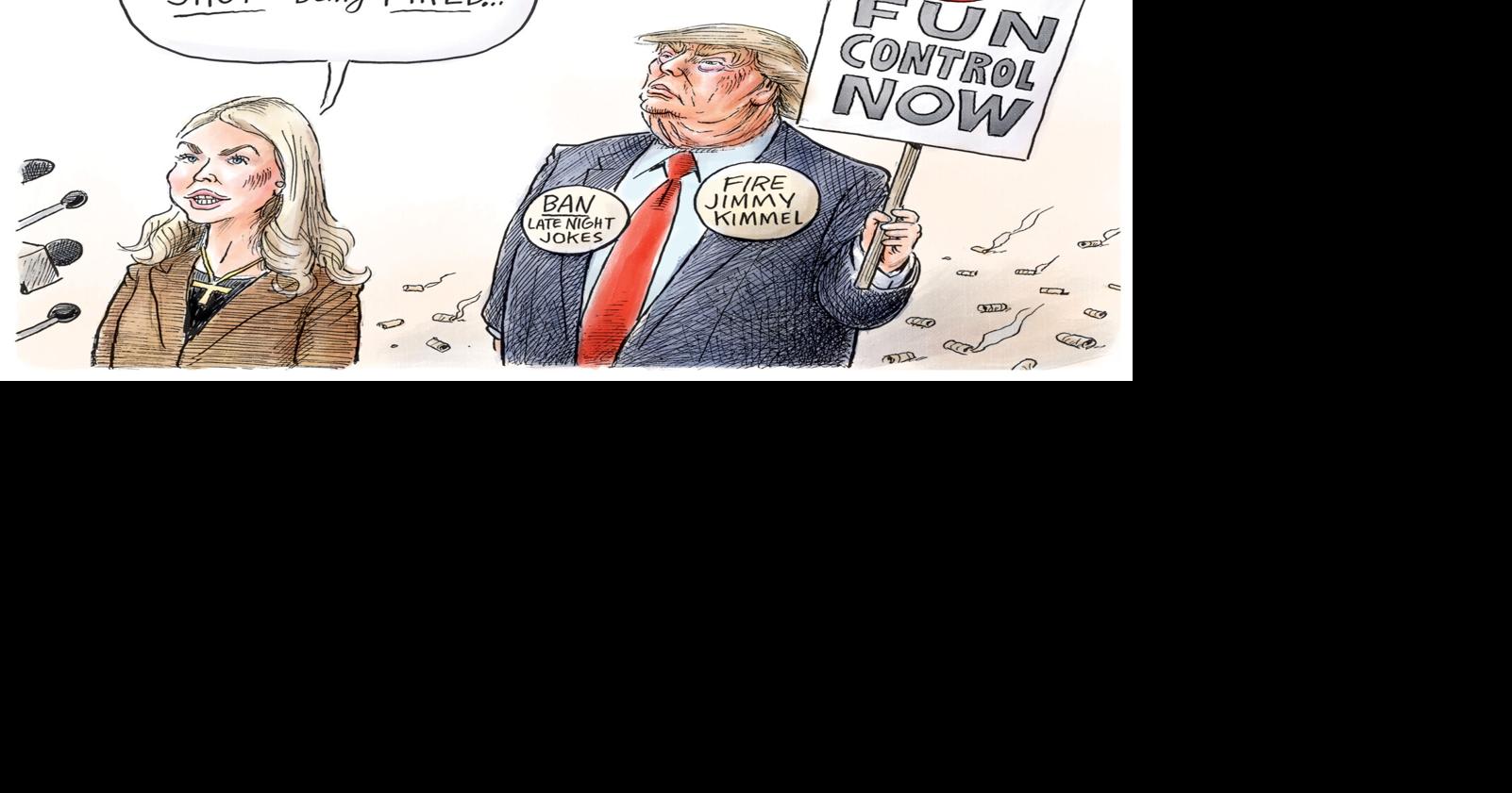 Adam Zyglis: Correspondents Dinner Shooting