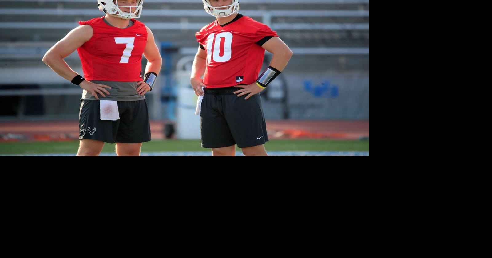 Matt Myers, Kyle Vantrease vie again to become UB's starting quarterback