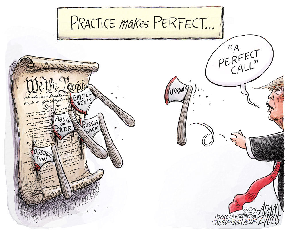 Adam Zyglis: Perfect call