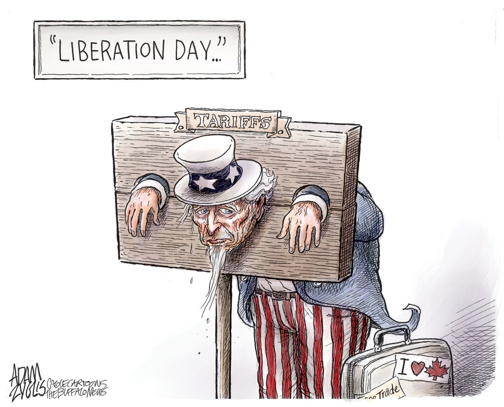 Adam Zyglis: The CyberTank