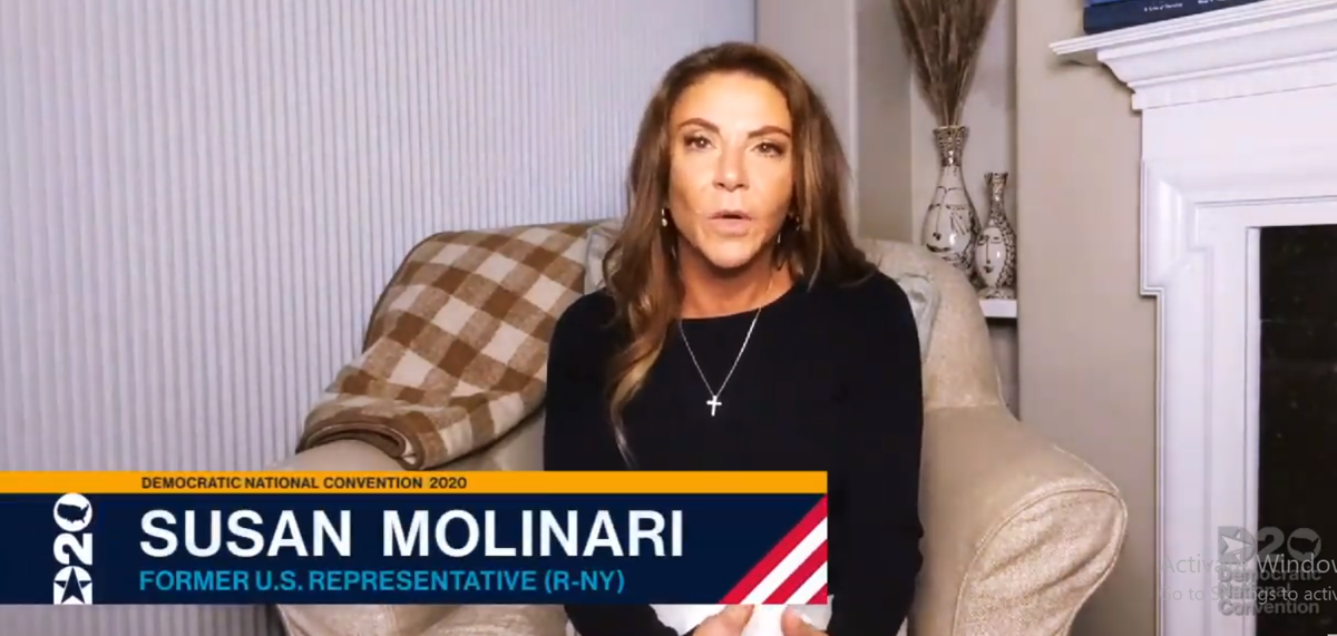Molinari – a former GOP representative – endorses Biden