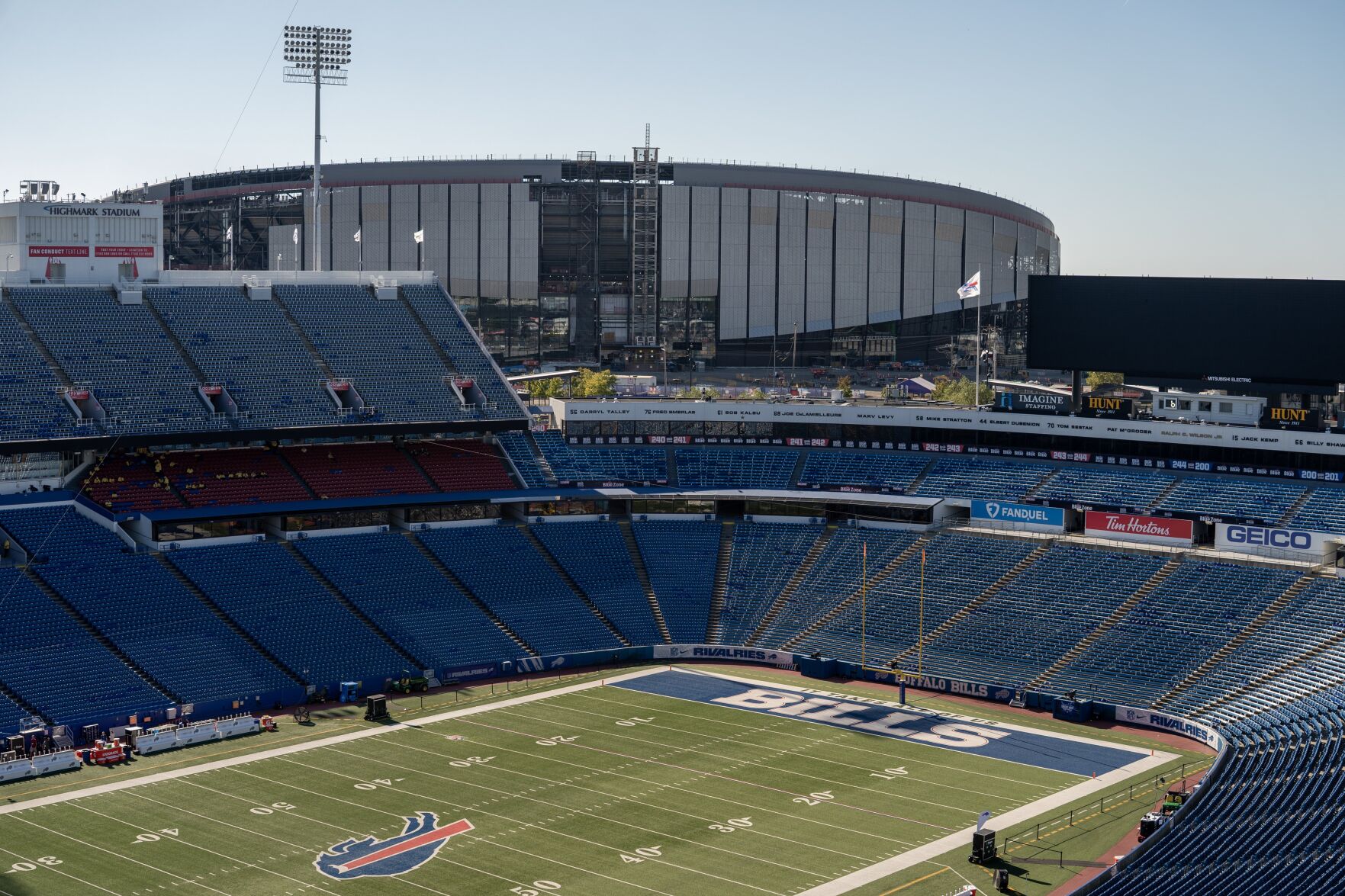 Bills expect to achieve workforce goals with stadium demo