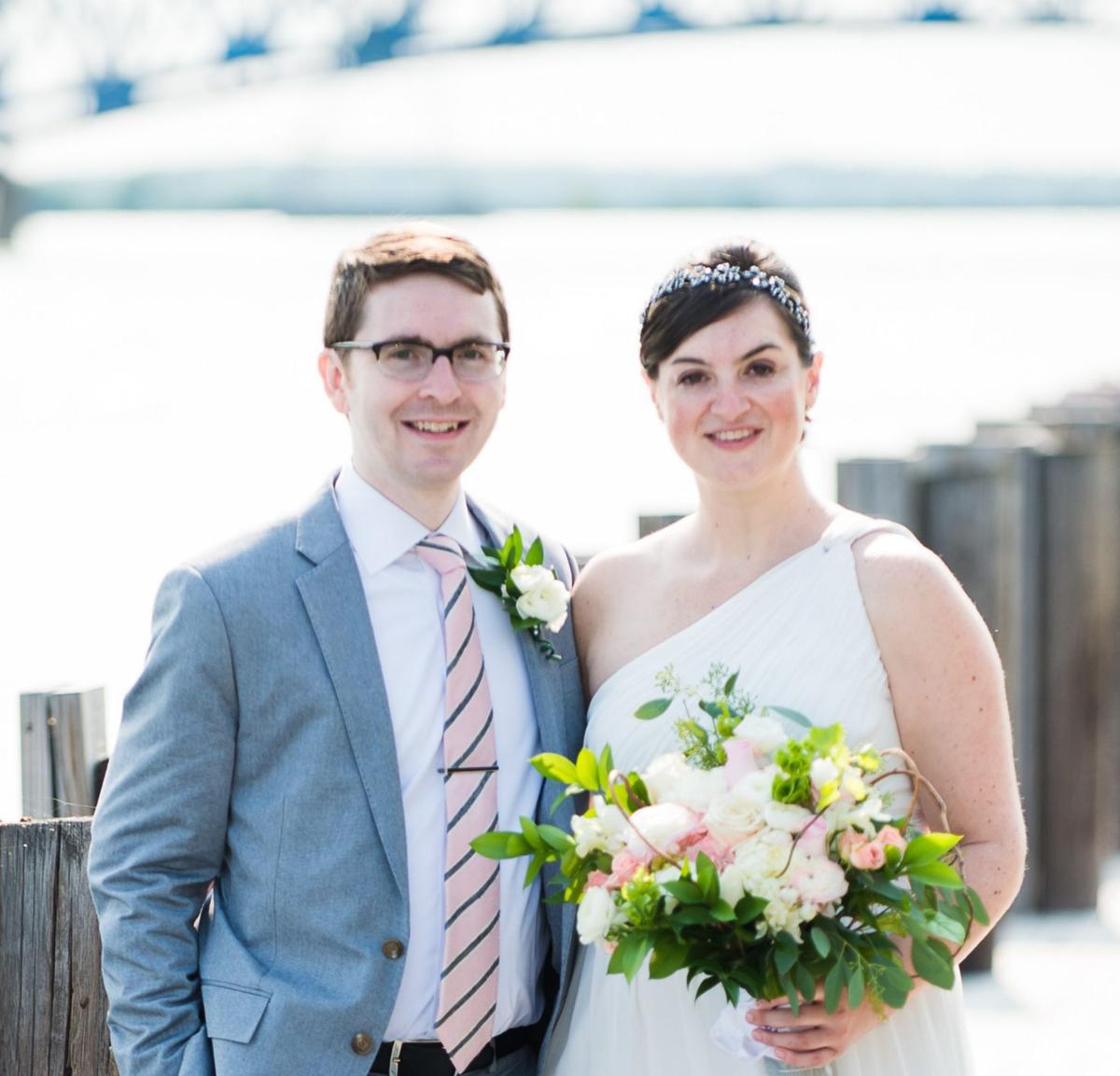 Emily A. Dinsmore and Frederick N. Meyer are wed in Niagara Falls