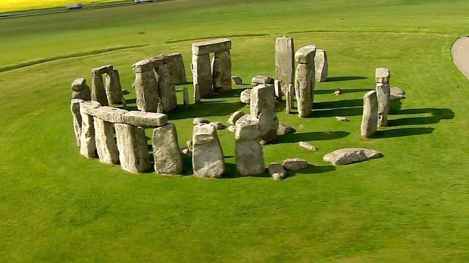 Stonehenge Solar System From Above