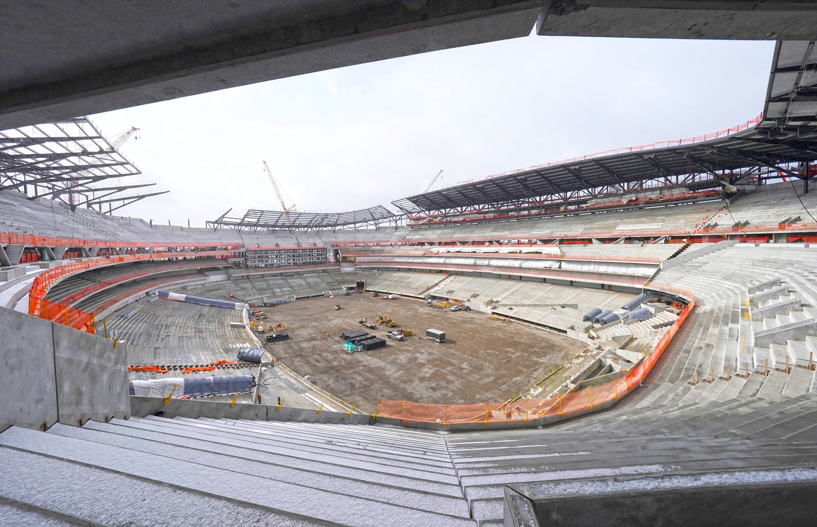 Photos: Construction continues at the New Highmark Stadium home of the ...